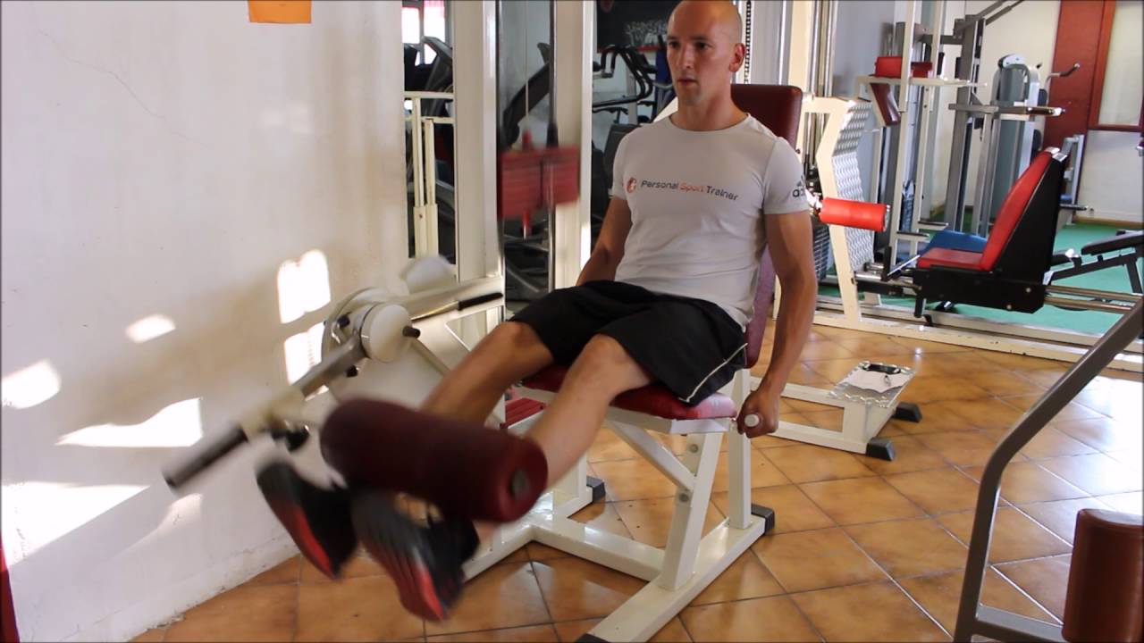 Le leg extension - YouTube