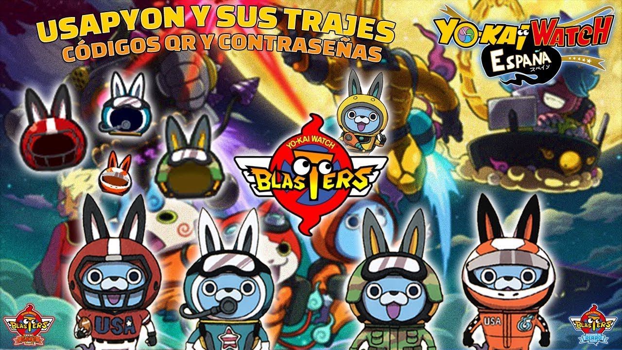 Guía de Yo-kai Watch Blasters: ¡Códigos QR y contraseñas específicas de ...