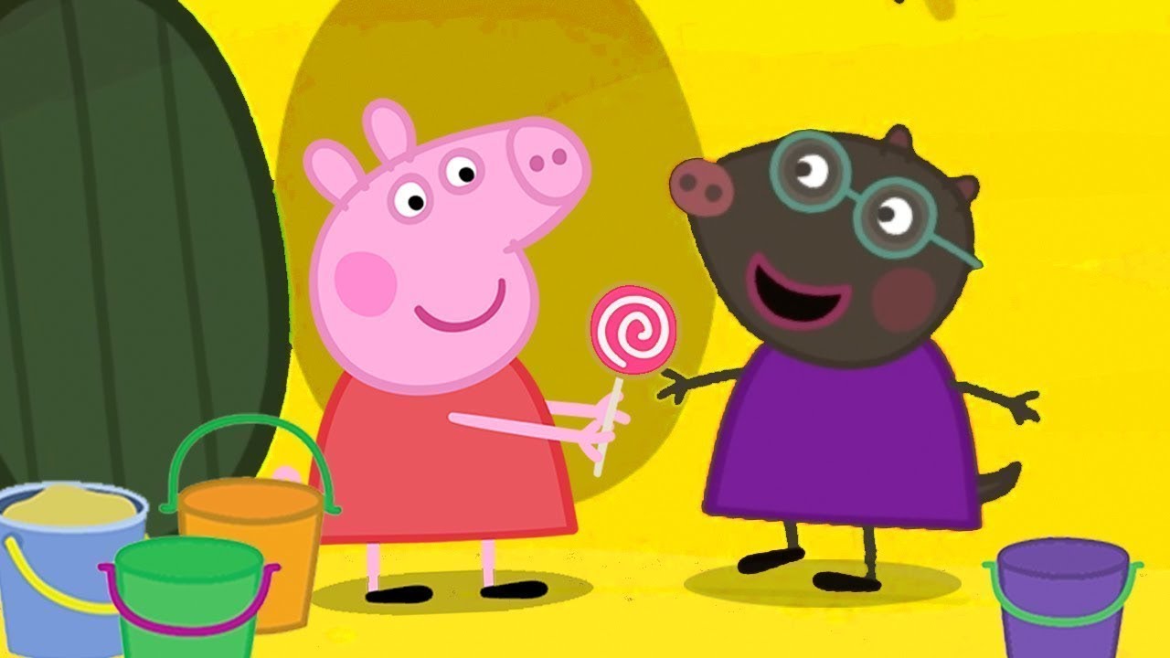 Peppa Pig Visits Molly Mole's House 🐷🏠 Peppa Pig Official Channel ...