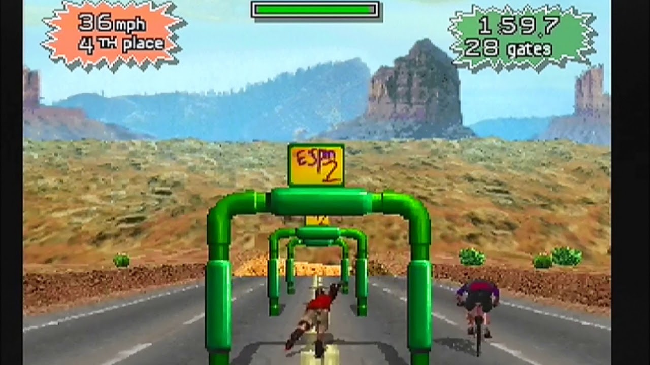 Retro Gameplay (79) PS1 ESPN Extreme Games (Utah + Cash Course) - YouTube