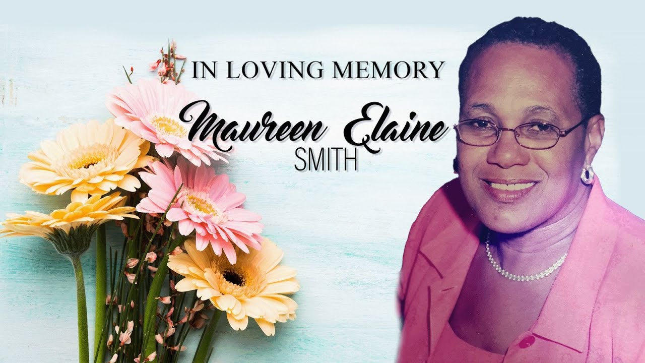 In Loving Memory Maureen Elaine Smith Funeral Youtube