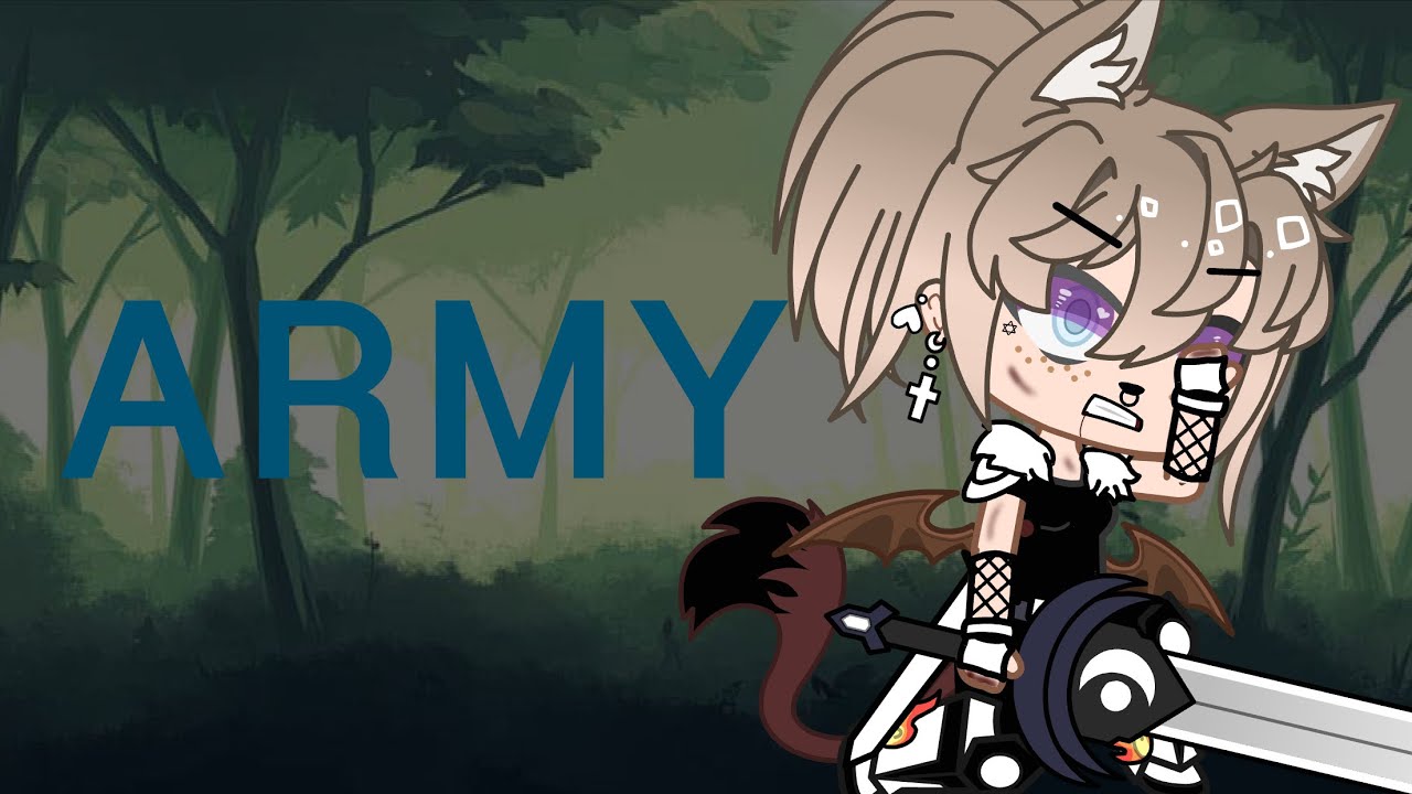 Army GCMV || short || Gacha club - YouTube