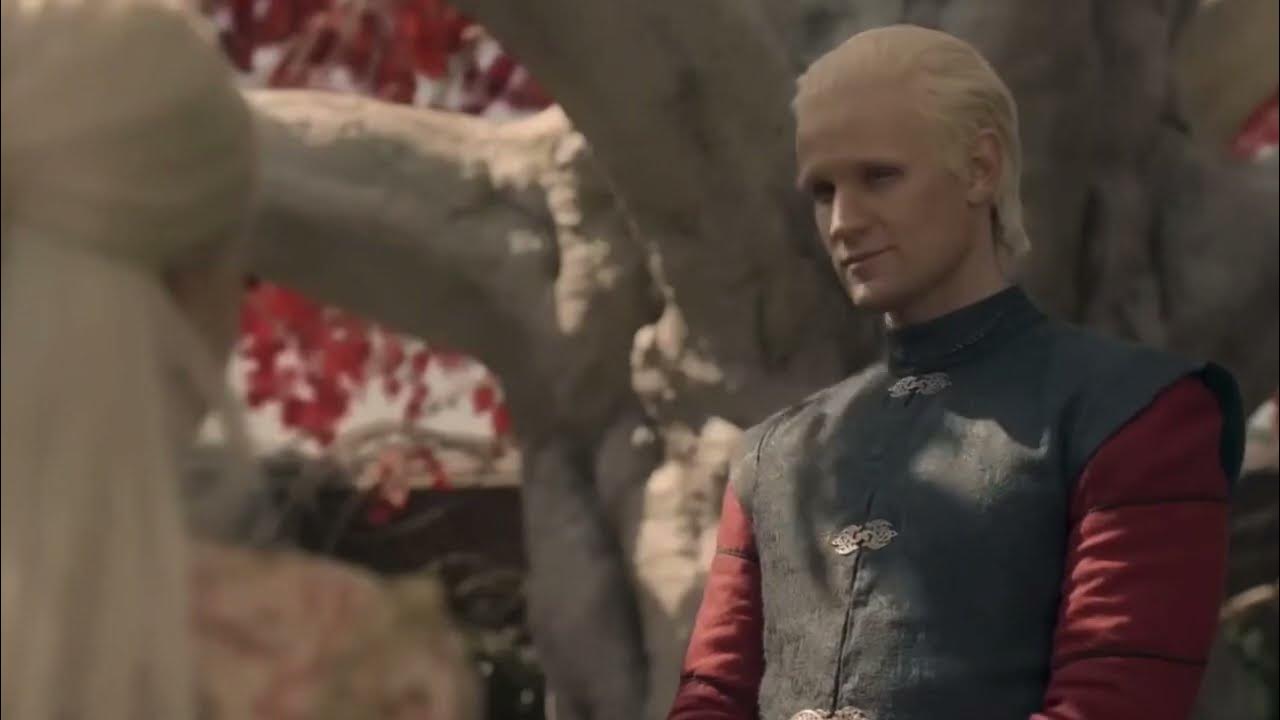 Rhaenyra and Daemon talking in Valyrian episode 4 1x04 House of Dragon + translation - YouTube