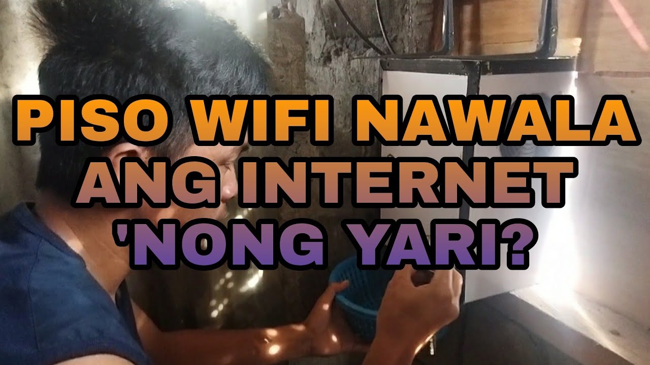 PISO WIFI NO INTERNET PROBLEM PAANO MA SOLVE? - YouTube