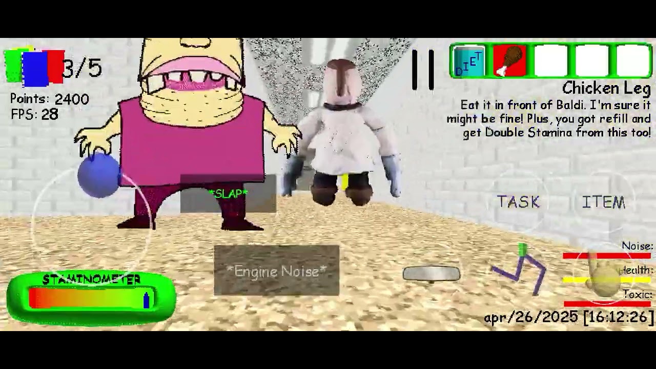 Baldi Basic In The Chaotic Nightmare Beta Costum Mode Gameplay [Read ...
