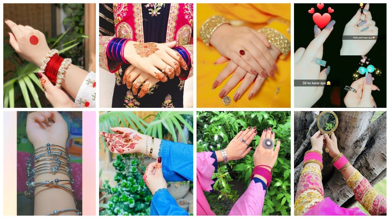 🦋 Beautiful Hands Poses for Girls |🔥Hand Dp For WhatsApp | Unique And ...