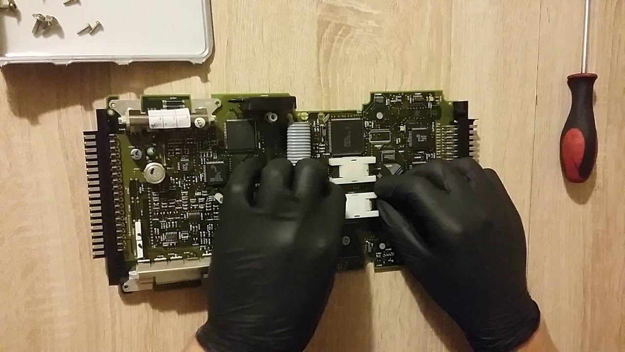 eprom chip tunning A6 c4 - YouTube