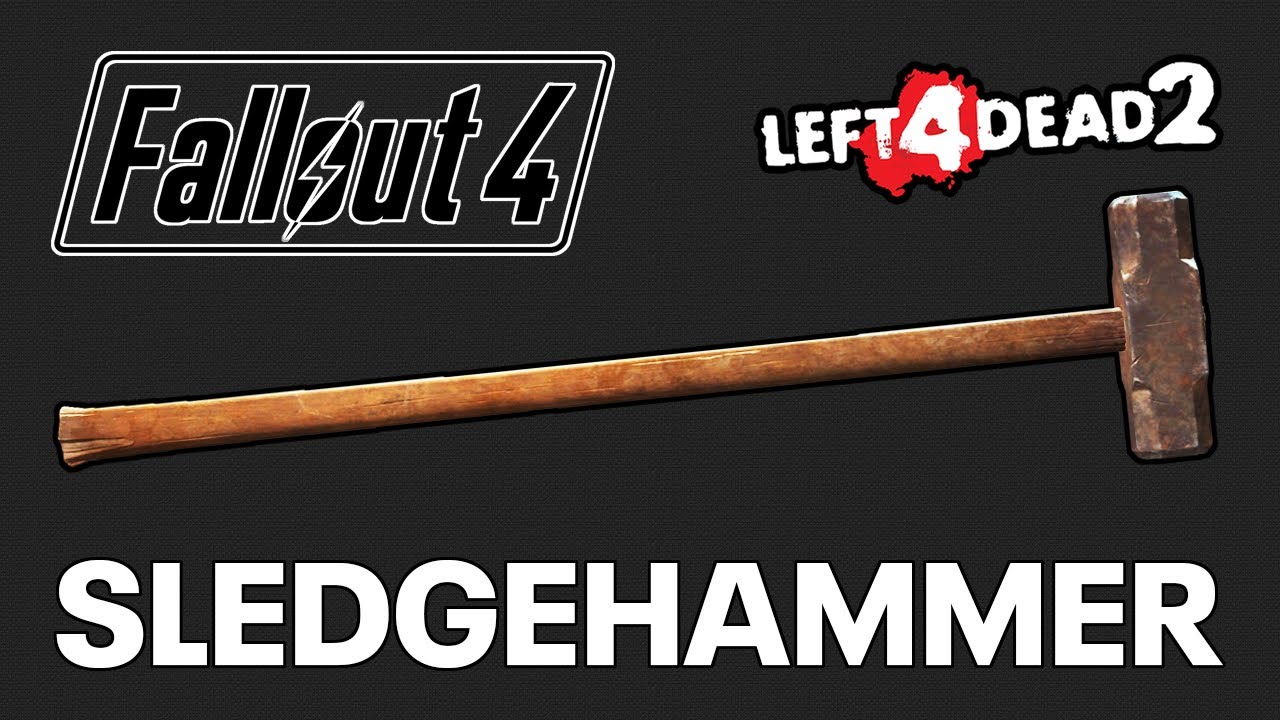 Fallout 4's Sledgehammer in - Left 4 Dead 2 - Guitar Mod in Action ...
