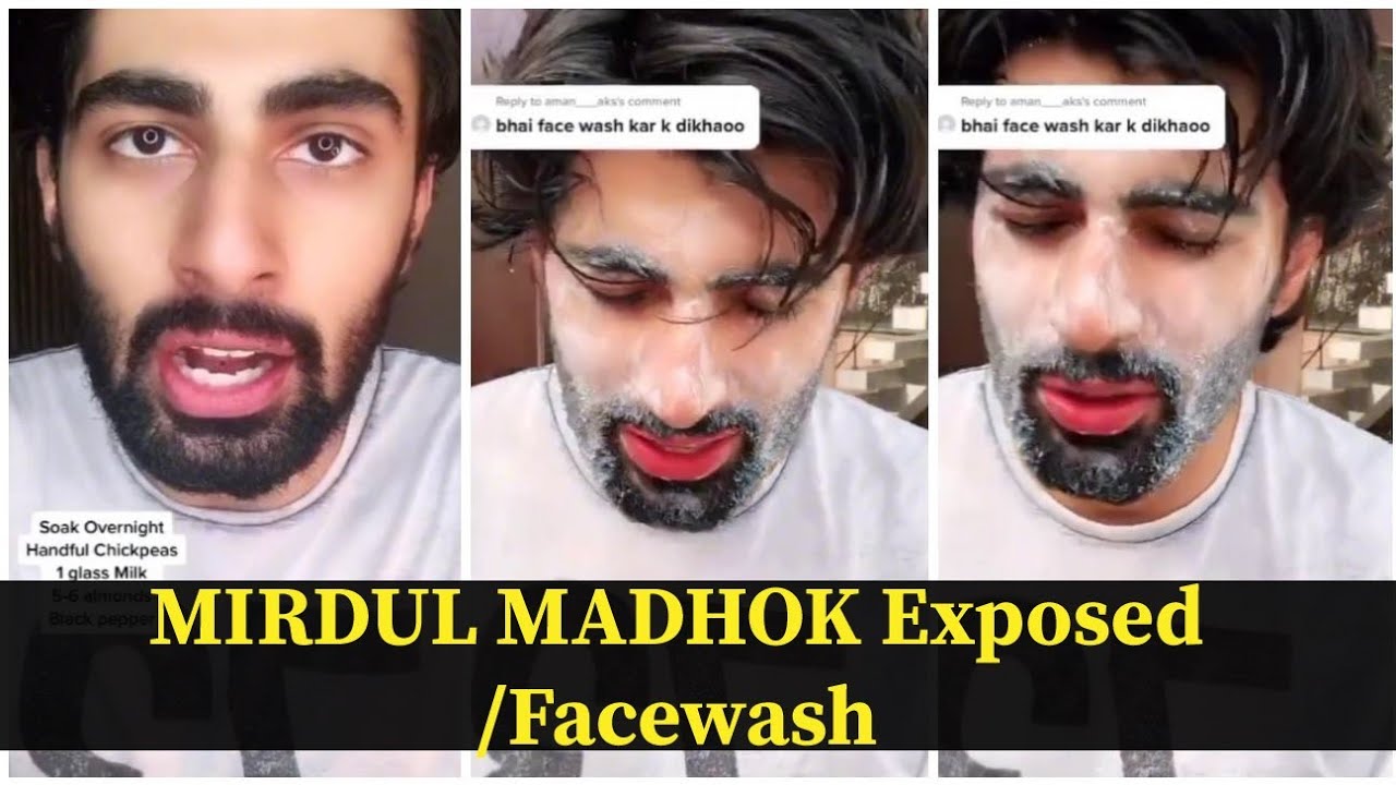 Mridul MADHOK Exposed /Facewash - YouTube