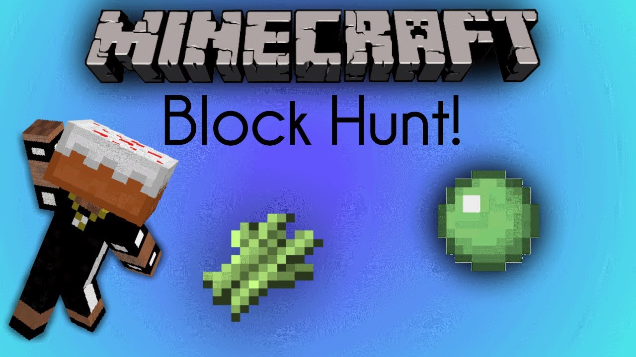 Minecraft Block Hunt! The Hunters Win?!?! - YouTube
