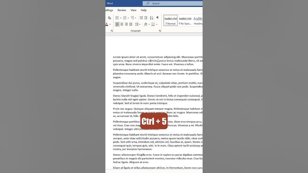 Mastering Line Spacing in Microsoft Word Made Easy! - YouTube