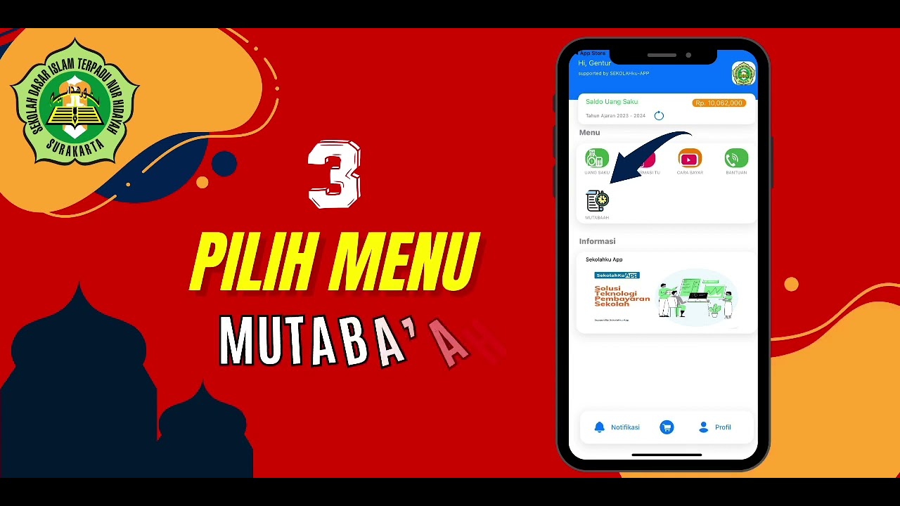 Video Tutorial E Mutabaah Pengguna IOS - YouTube