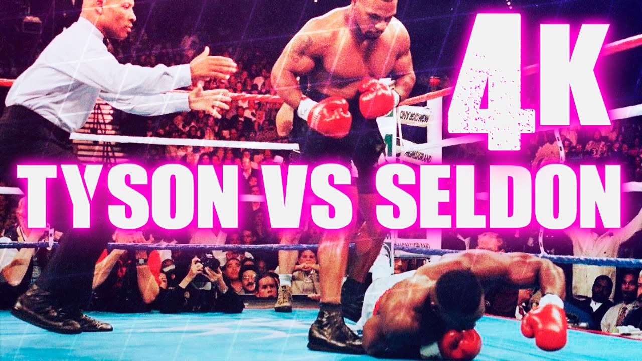 Mike Tyson vs Bruce Seldon (Highlights) 4K - YouTube