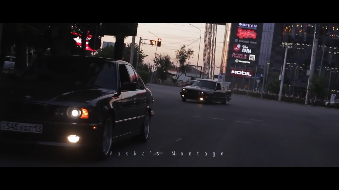BMW E34 Bandits - Drift In City - Гио Пика - АВТОРИТЕТА (Slowed) (Music ...