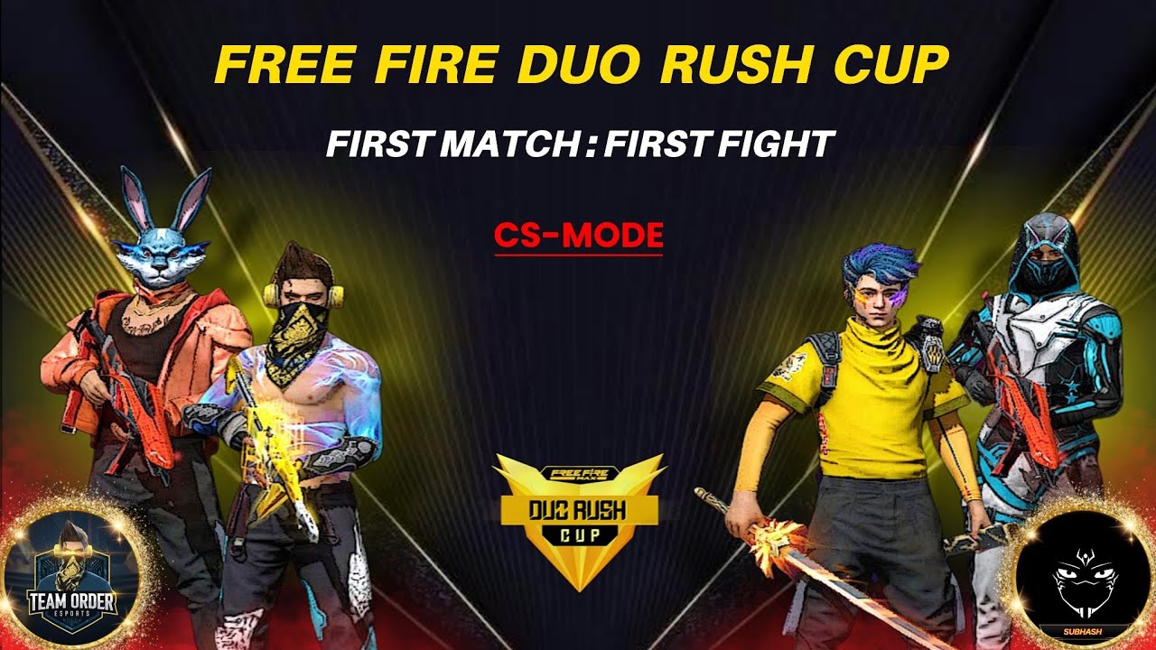 FULL MATCH — Team_Order vs Team_Subhash | Free Fire Duo Rush Cup 🏆 ...