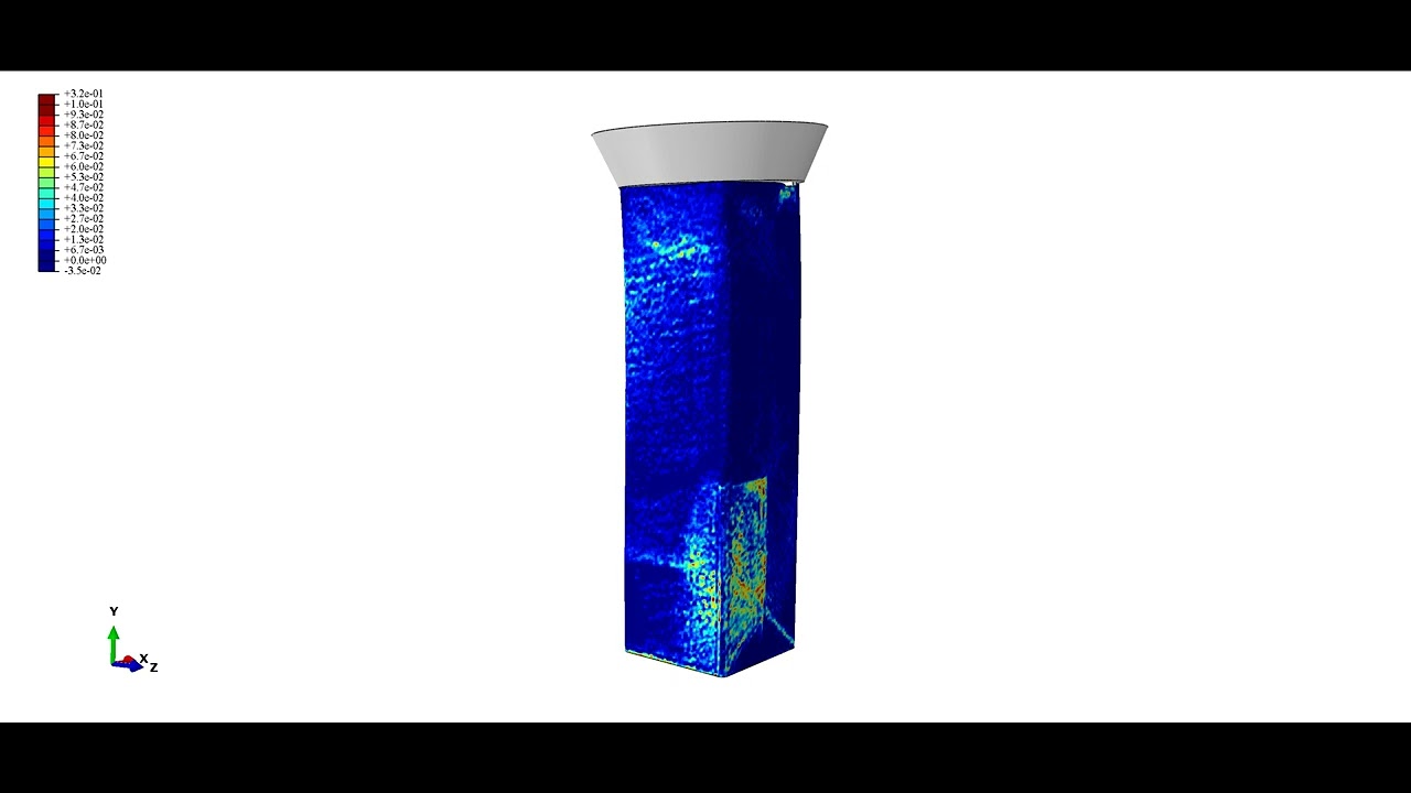 Micropillar compression test with geometrical imperfection: effective ...