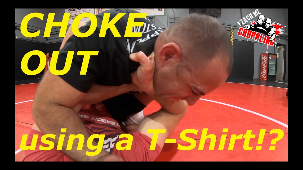 SELF DEFENSE! Choke Them With Their T-SHIRT!!?? - YouTube