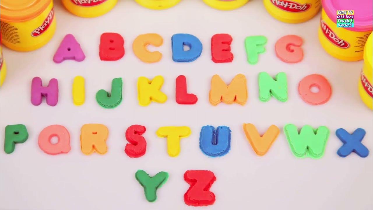 Learn ABC For Kids With Play Doh - YouTube