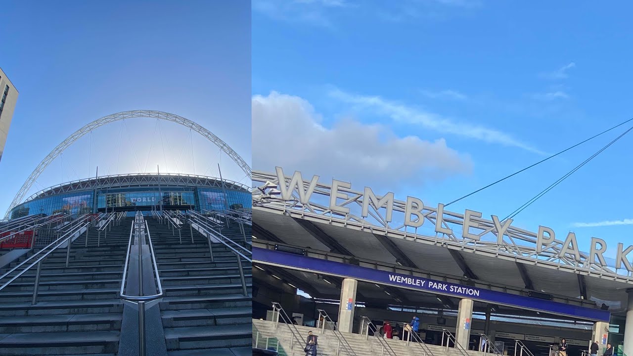 Visiting Wembley stadium | includes shop tour - YouTube