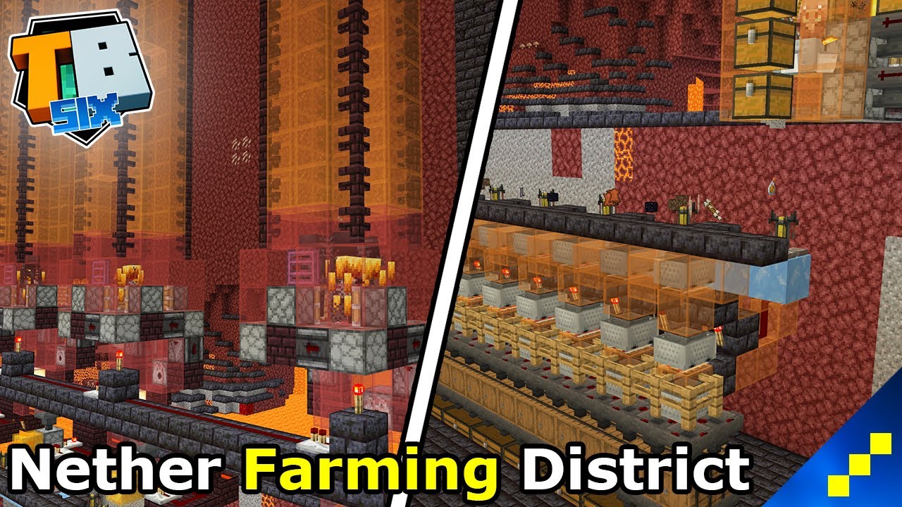 I Built the ULTIMATE NETHER FARMING Area in Minecraft 1.21! [# ...