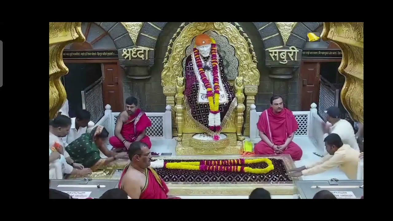 Shirdi Sai Baba Temple | Live Shirdi Baba Darshan | Sai Baba Darshan ...