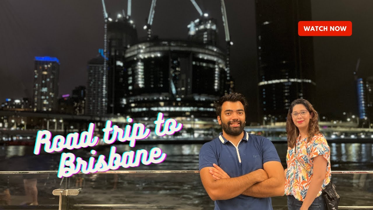 Road Trip to Brisbane from Gold Coast | South Bank | Brisbane River | QUT | City Tour | Part 1 ...