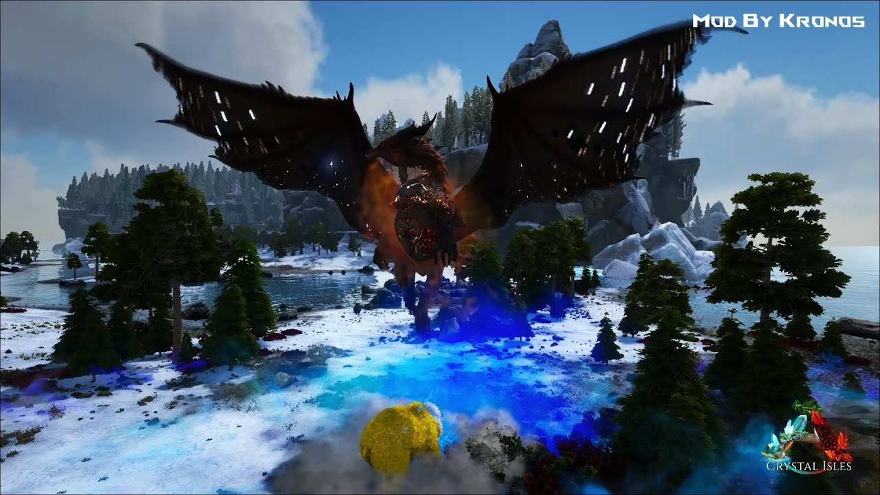 ARK: Survival Evolved Safi'jiiva Vs Golden Bear - YouTube