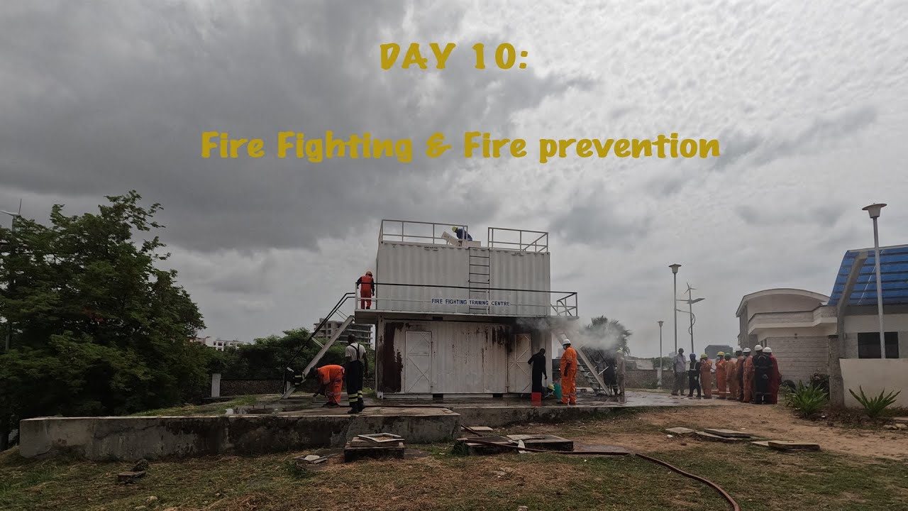 DAY 10 ~ Fire fighting and Fire Prevention - YouTube