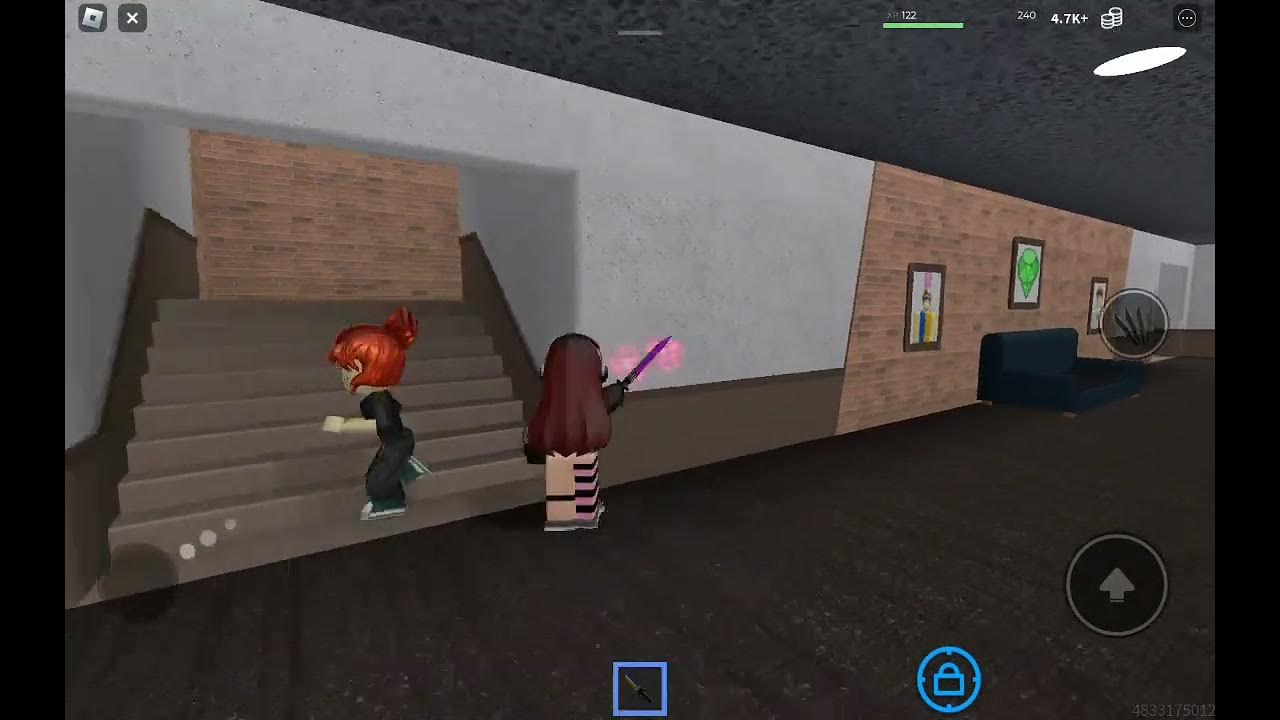 playing mm2 kill npc, roblox - YouTube