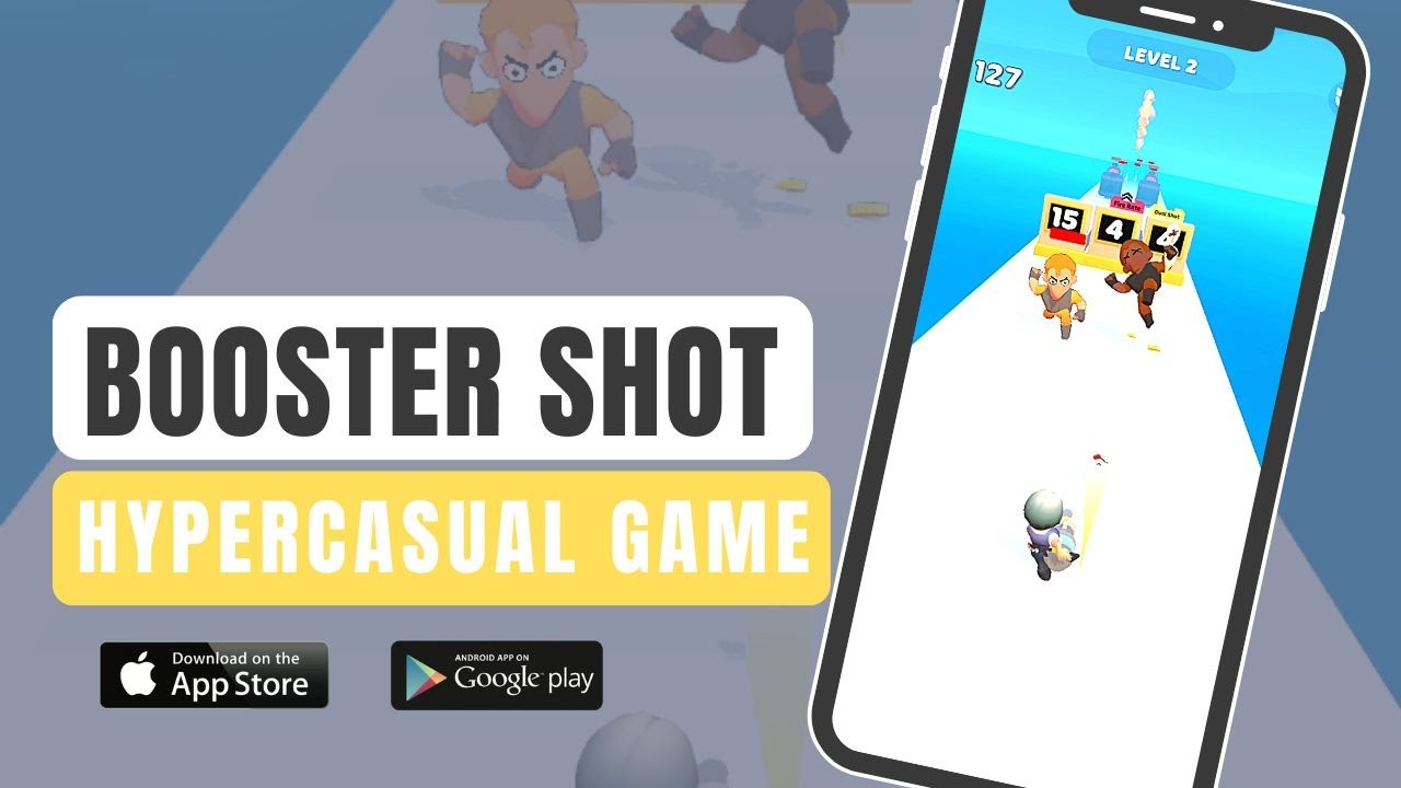 Booster Shot 🔫🎯💥 Gameplay, Android, iOS, Mobile Game - YouTube