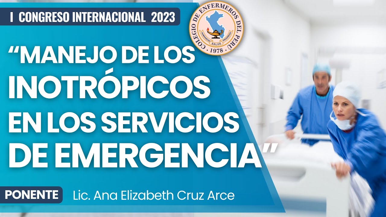 Manejo de los Inotrópicos en el Servicio de Emergencia - YouTube