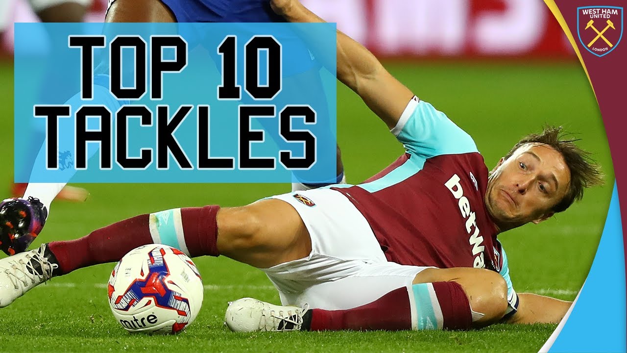 TOP 10: TACKLES OF THE 2016/17 SEASON - YouTube