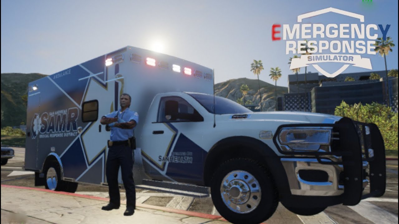 ERS l Paramedic Xeno l Dodge Ram Ambulance l City Patrol - YouTube