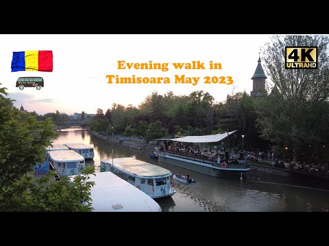 4K Evening walk in Timisoara May 2023😍 - YouTube