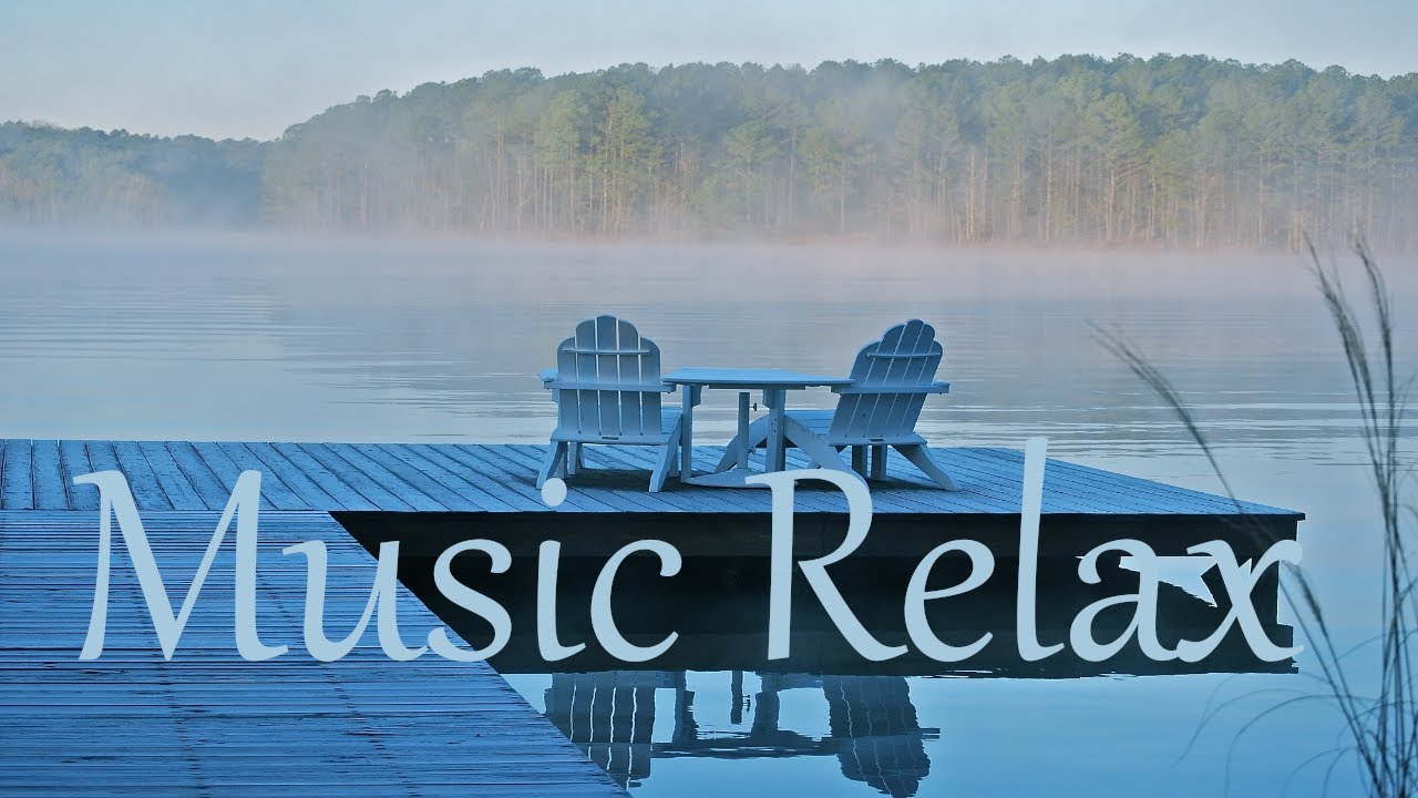 Rest on the river bank. The sound of the river. Music Relax - YouTube