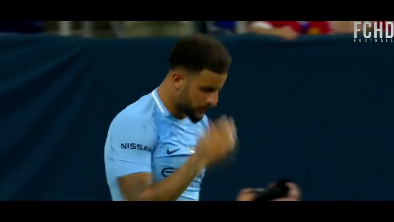 Kyle Walker - Manchester City - Pace,Runs and Defending Skills 2017/18 ...