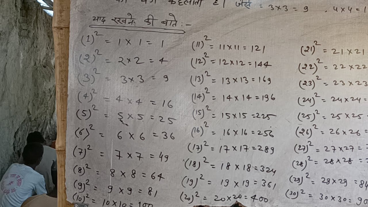 find square (basic math) - YouTube