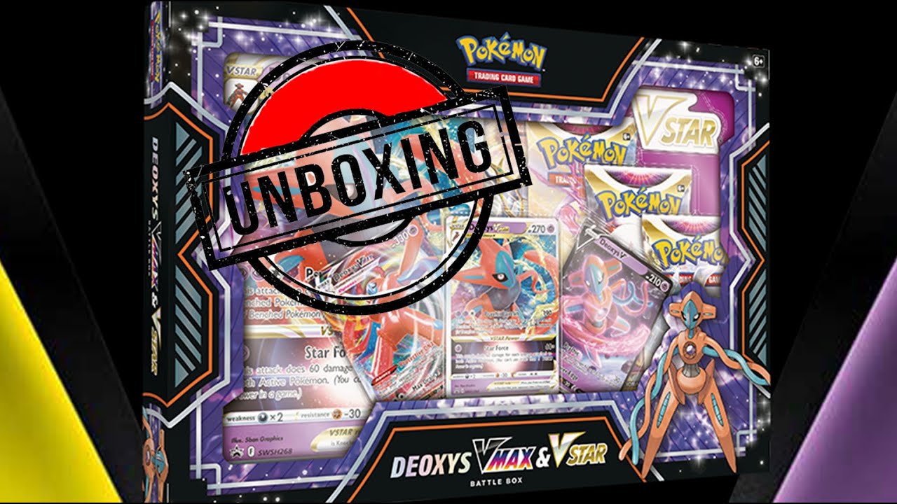 UNBOXING Box Deoxys V MAX e V ASTRO! (Segunda Box) - YouTube