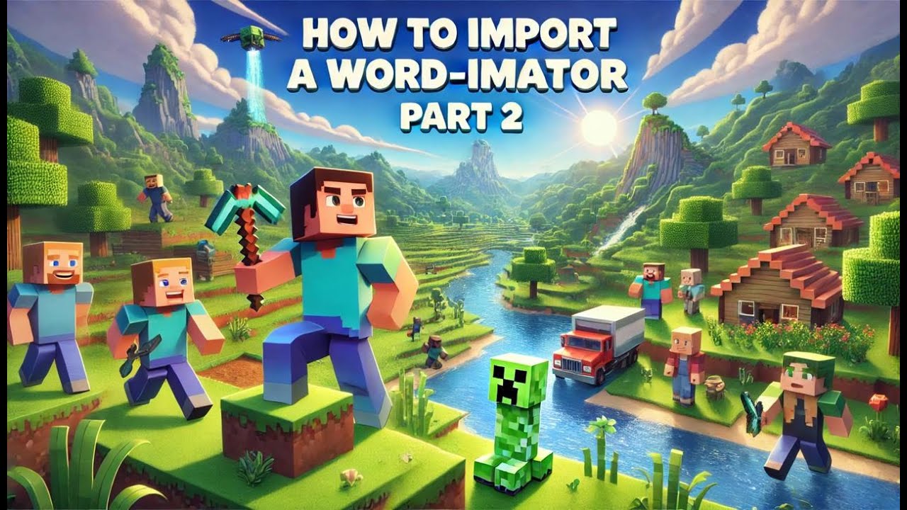 How to Import a 3D Model into Mine-Imator - YouTube