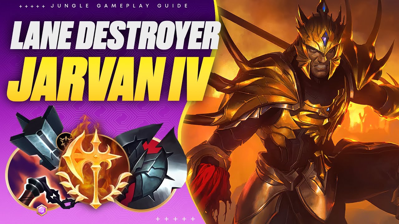 JARVAN IV Is A Carry Jungler!⛳: MUST WATCH Early & Mid Game Jungle Pathing Guide! - YouTube