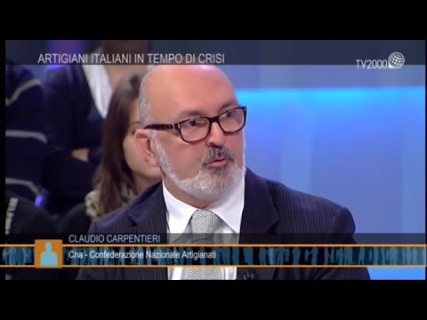 Sat 2000. Intervento di Claudio Carpentieri nella trasmissione "Siamo ...