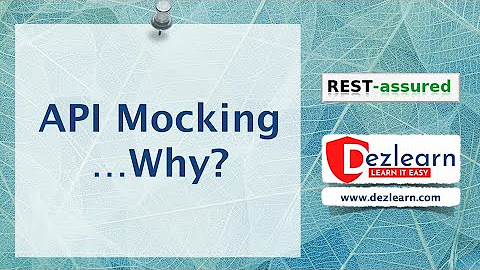 WebService (API) Mocking using WireMock. Learn how to setup and use WireMock server for mocking ...