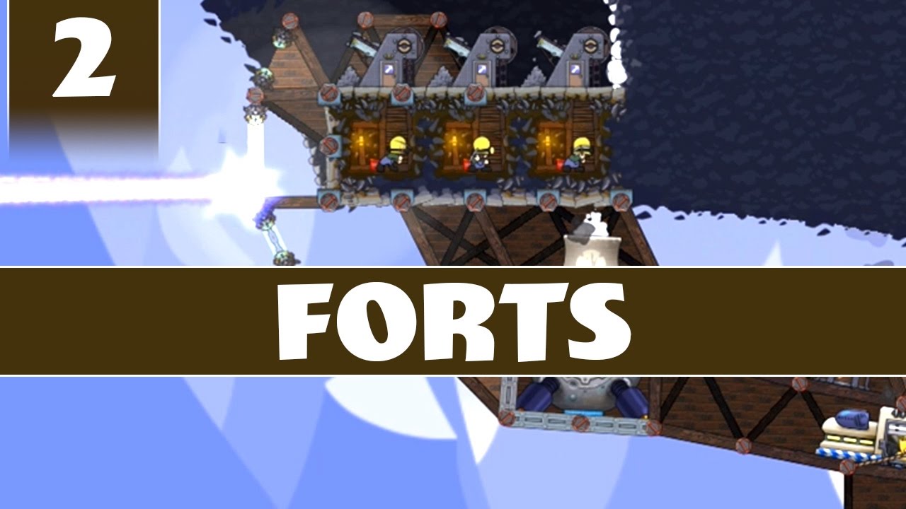 Forts Gameplay - Multiplayer with Kailvin - Part 2 of 2 - YouTube