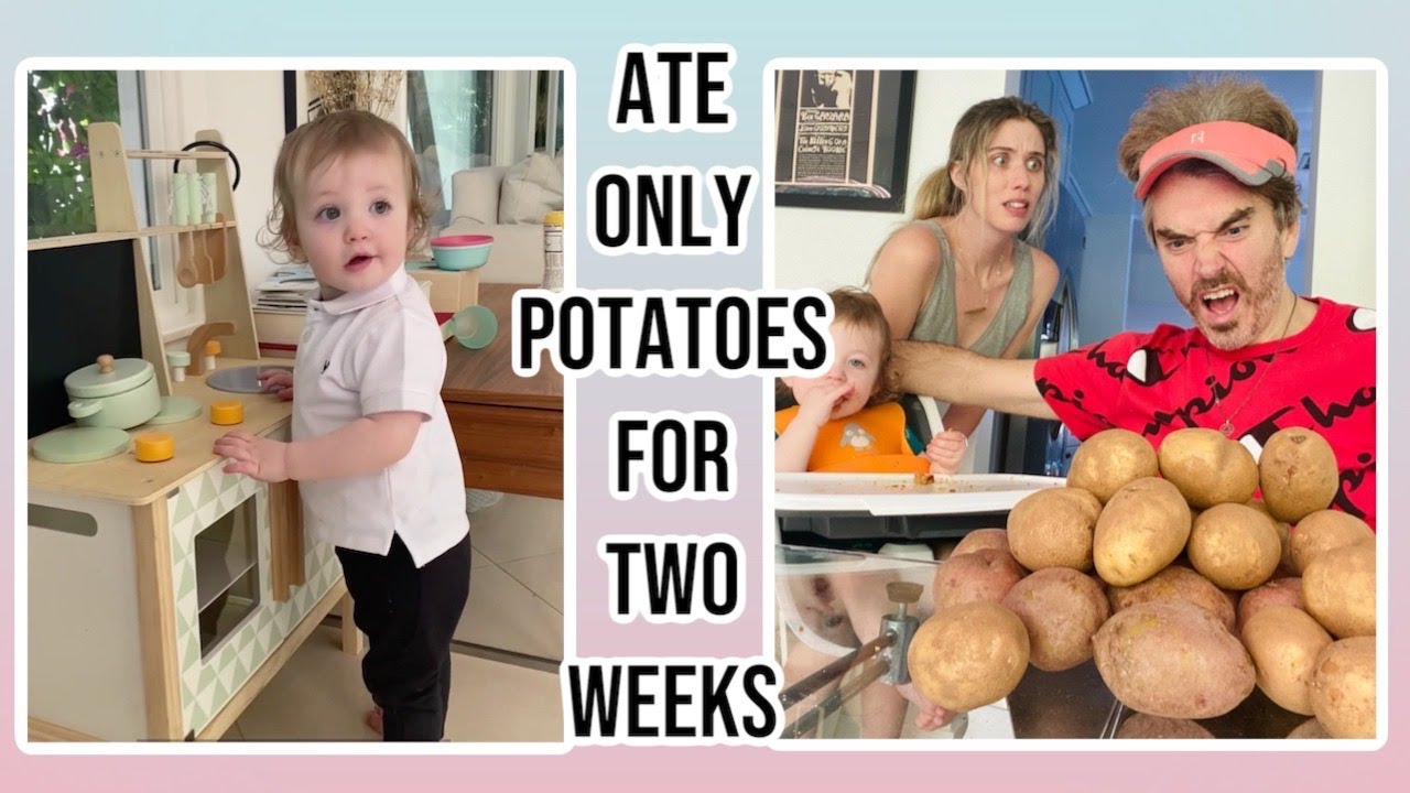 He ate only potatoes for 2 weeks !!!! - the results were pretty amazing ...
