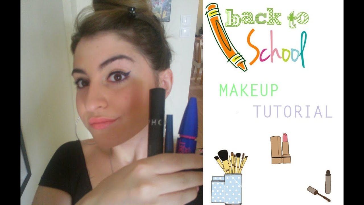 Back to School Makeup Tutorial - YouTube