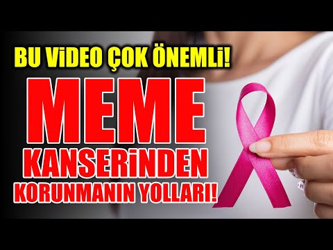 BU VİDEO ÇOK ÖNEMLİ! Bu Öneriler Sizi Meme Kanserinden Korur! Meme Kanseri Neden Olur?