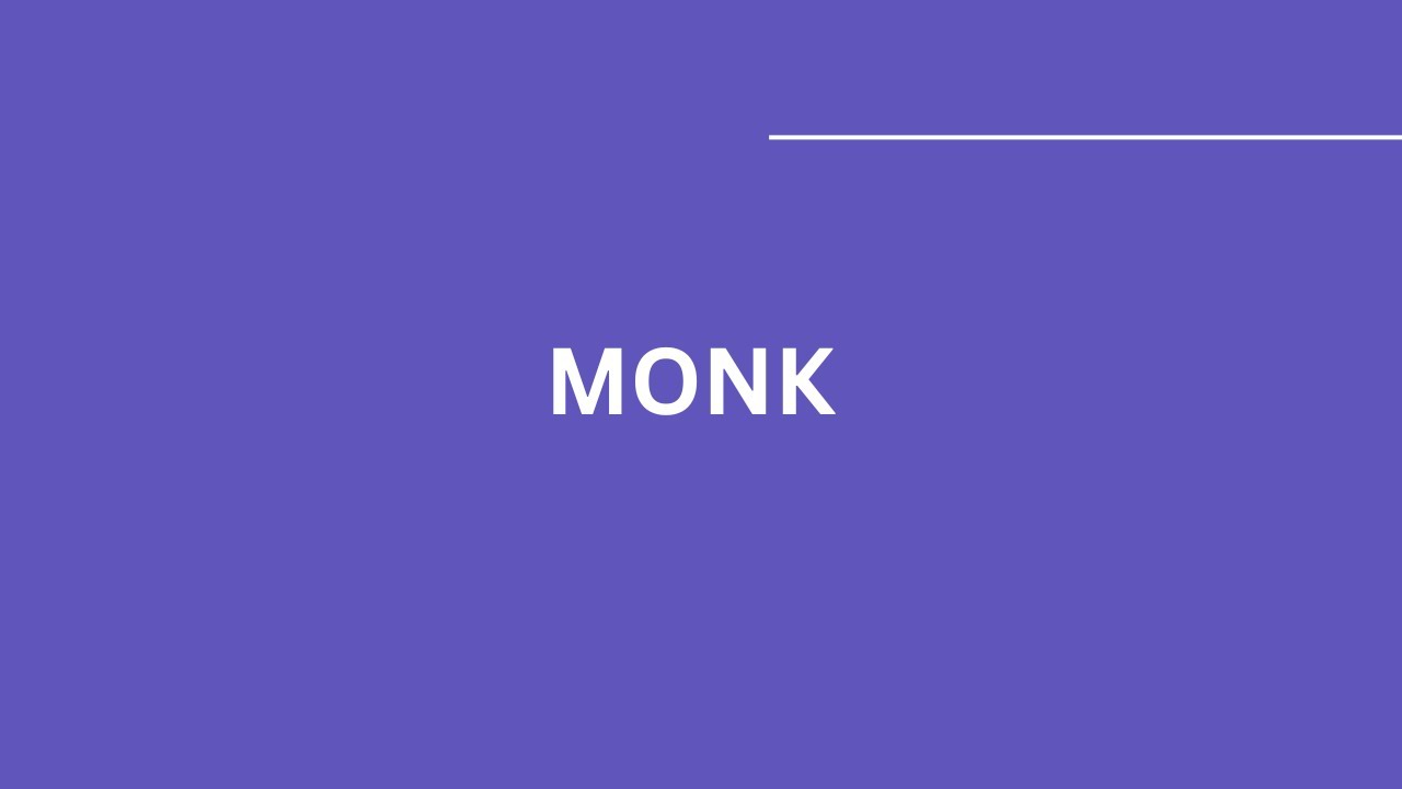 HOW TO PRONOUNCE MONK - YouTube