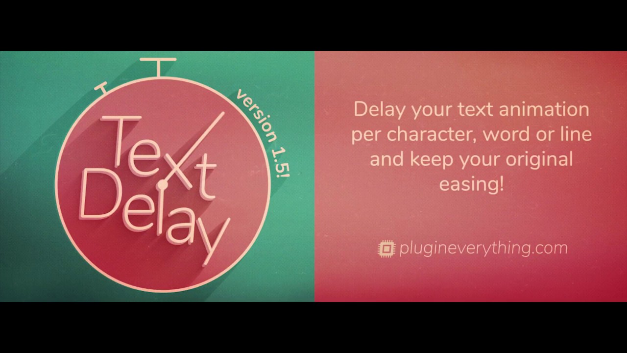Plugin: TextDelay v1.5 - Update Tutorial - YouTube