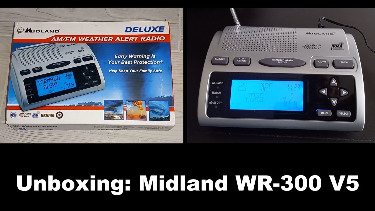 Unboxing: Midland WR-300 Version 5 - YouTube
