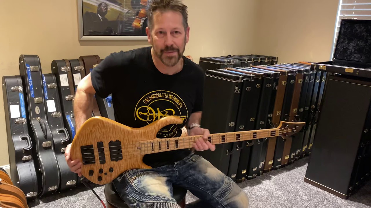 2009 Warrior Signature 4-String Bass - YouTube